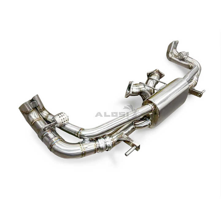 ALOSI 1.5mm Thick Smooth Finish Exhaust for Audi R8 V10 5.2L 2017-2019 ...