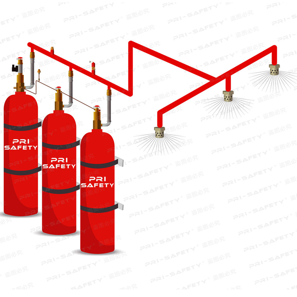 High Pressure Novec 1230 Fk-5-1-12 Total Flooding Fire Suppression ...