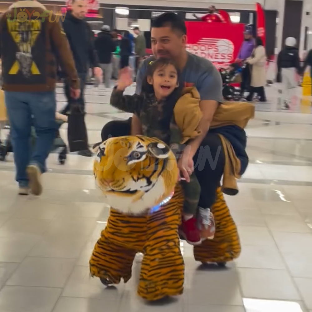 Plush Animal Electric Scooter for Adults - Fun & Thrill!