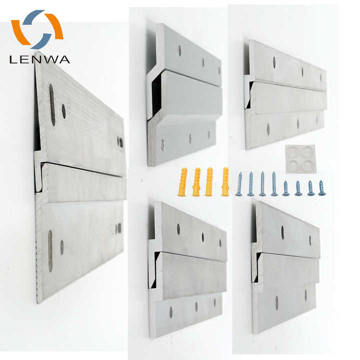 LENWA ALUMINIUM Modular Wall Mounting System - French Cleats