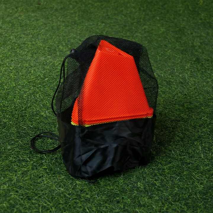 High Quality Custom Logo Soccer Cones PE Material Triangle Marker Cone ...