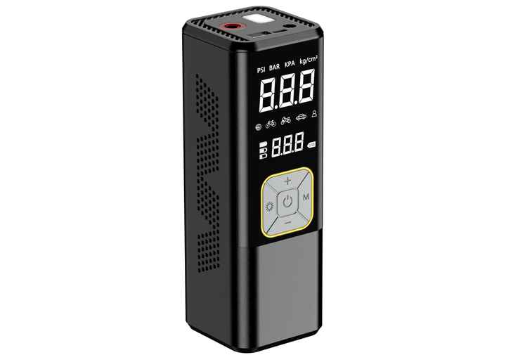 Upgrade Double Screen Portable Compressors 12V Wireless Car Inflation ...