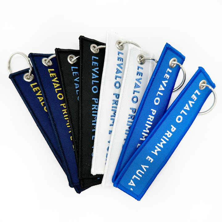 Customized Embroidery Keychains - Eco-Friendly Promotional Gifts