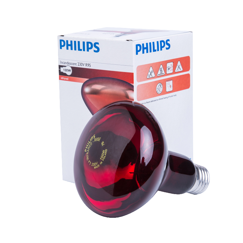 Verified Supplier Philips Infrared Heating Lamp 220V Quartz Glass Lamp ...