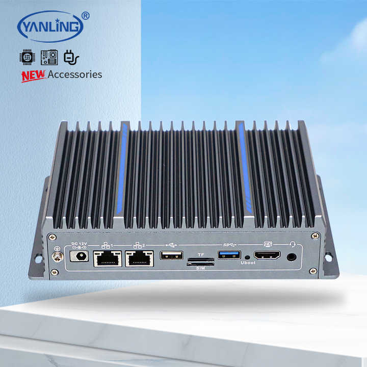 Android Fanless Mini Pc RK3568 ARM Architect MINI Industrial Computer WIFI6 GPIO NPU Linux PC ...