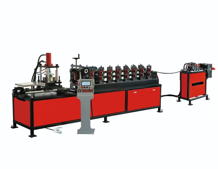 Automatic Circular Flange Forming Machine for HVAC Metal Ductwork ...
