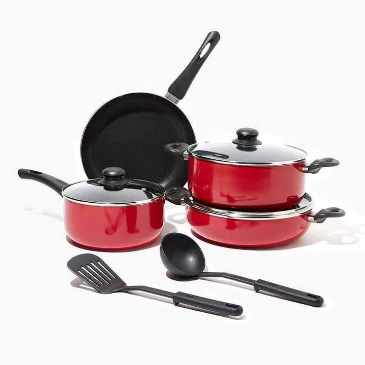 Promotional 20cm 24cm Nonstick Cookware Pans Set Aluminum Wok Pan with ...
