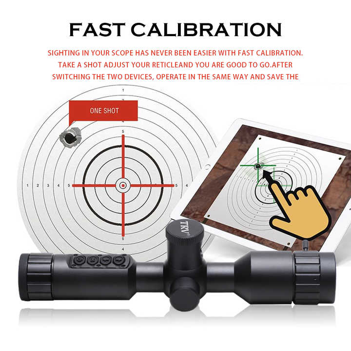 TRV 7-19X Hunting Night Vision Scope with Ranging & Video Rec