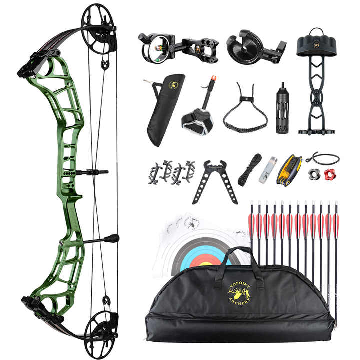 TOPOINT ARCHERY Acuity 33 Compound Bow - Hunting Essentials