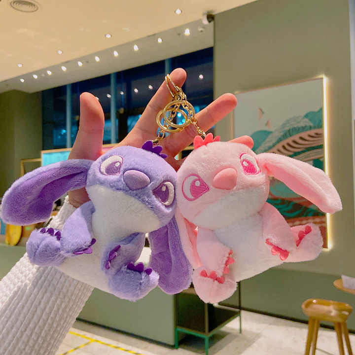 3d Plush Cute Anime Kawaii Keychain Cartoon Key Chain Cartoon Plush ...