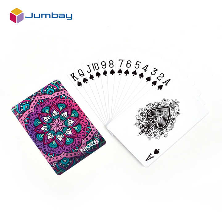 Professional Customization 100% PVC Plastic Play Card for Entertainment ...