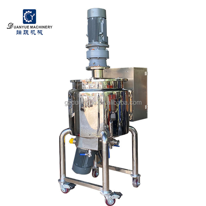 100 500 1000 Liter Liquid Mixing Tank Liquid Soap Mixing Equipment With ...