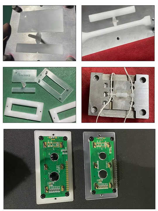 Vertical Auto Molding Benchtop Injection Machine ABS PET PVC Data USB ...