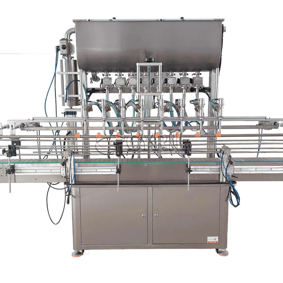 Automatic Eight-head Paste Piston Pump Filling Machine Is Suitable for ...