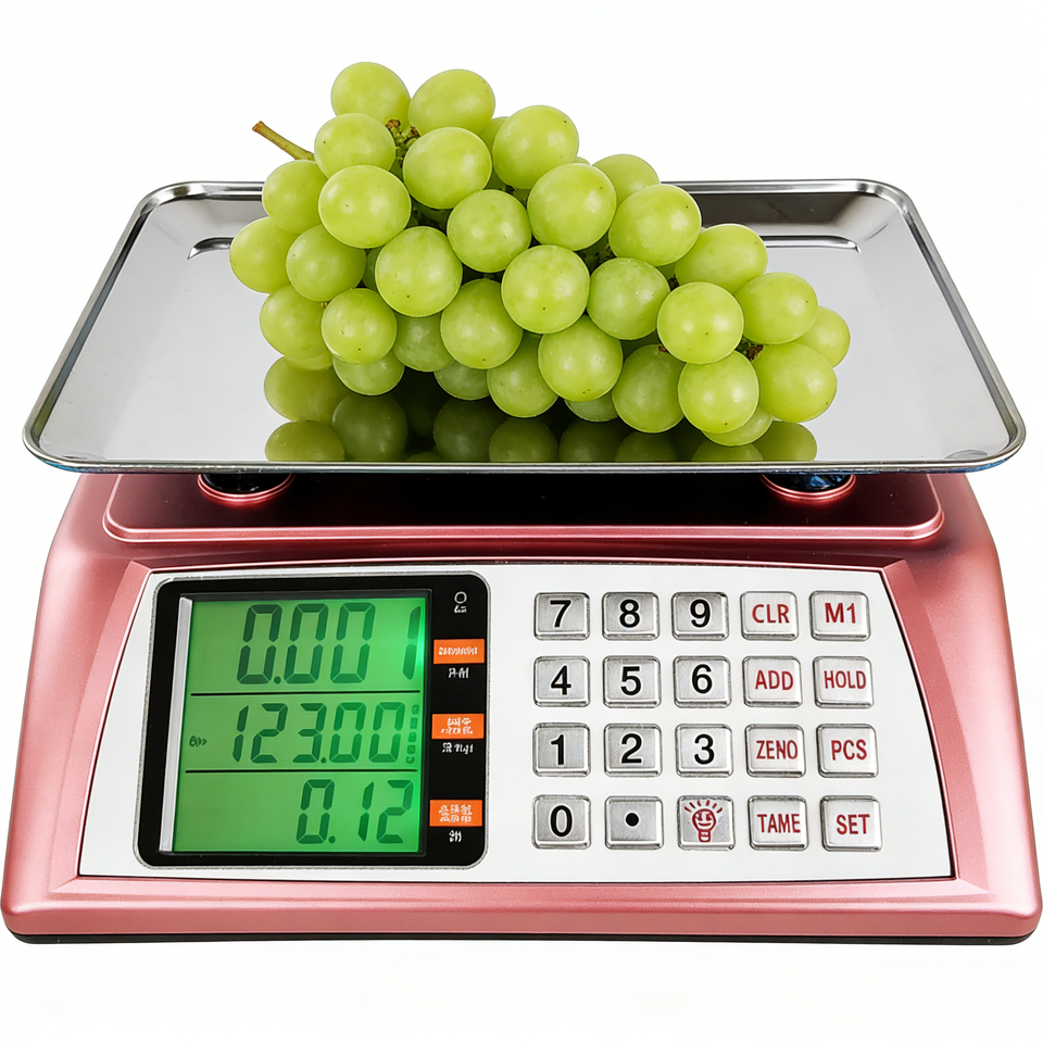 2026 60kg High Quality ABS Digital Price Computing Scale LED SS Button ...