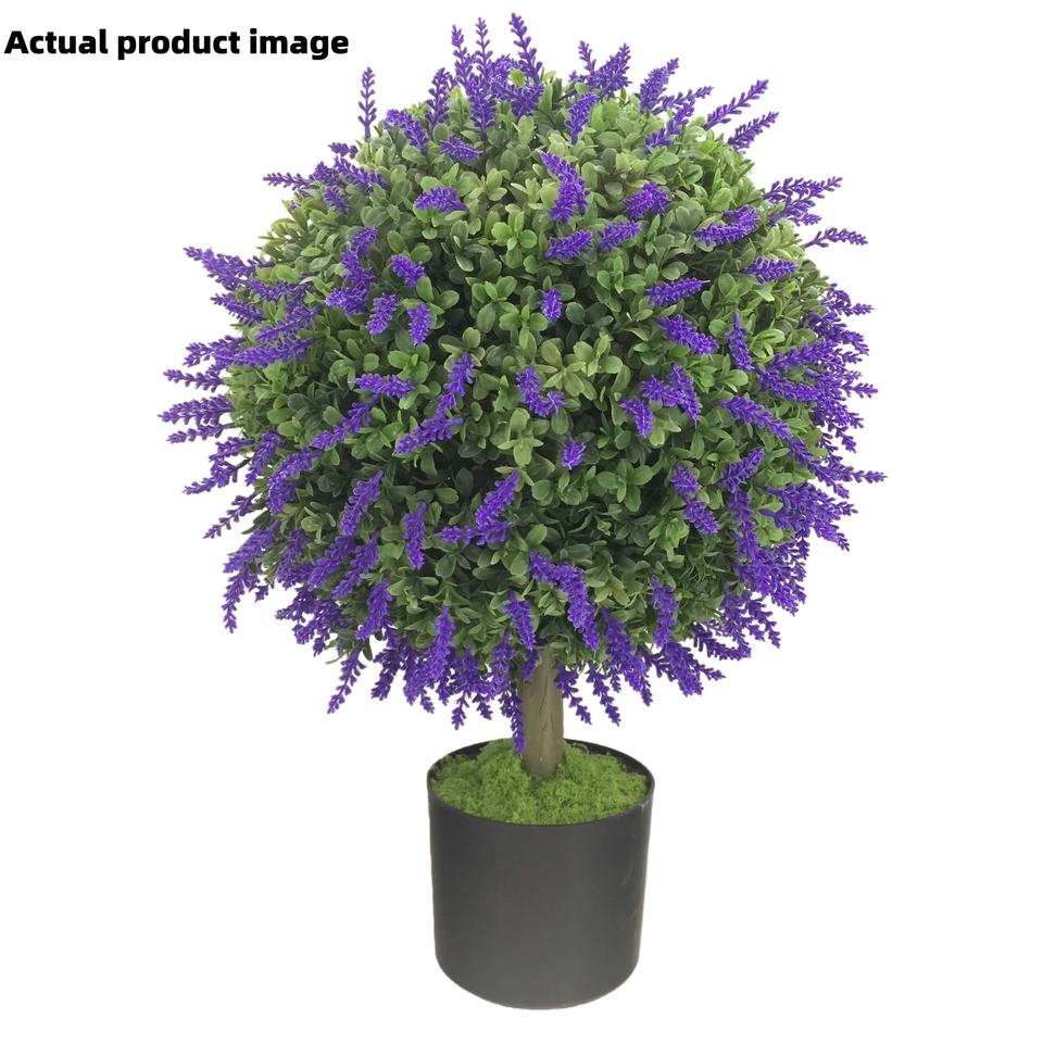 Advanced Simulation Grass Plastic Shrubs Lavender Green 60CM UV ...