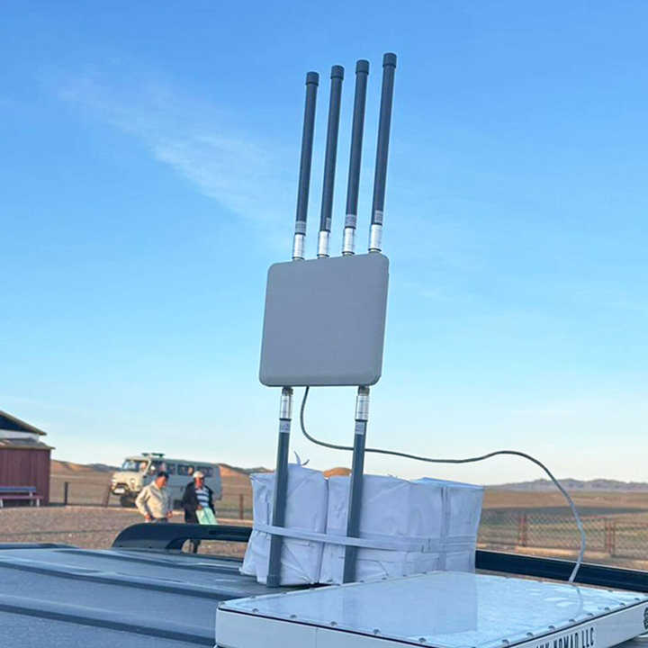 Outdoor Long Range Wifi Ap Tri Band Ax5400 Poe 48V