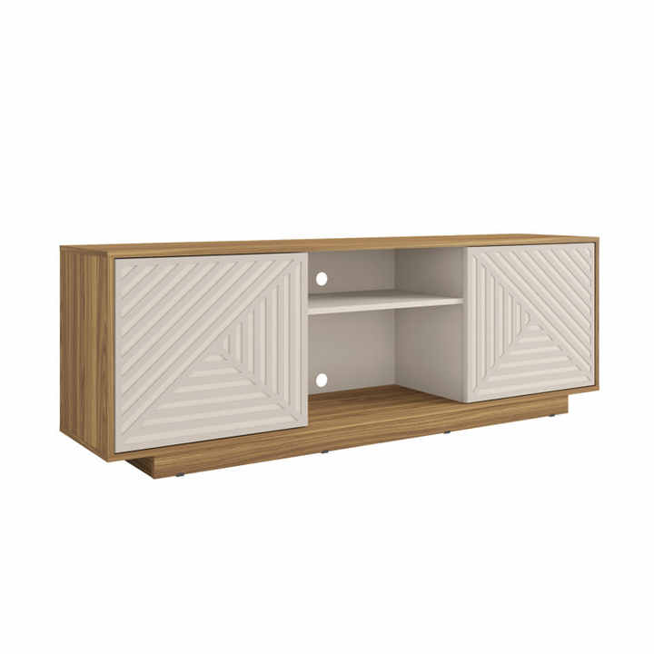 Modern TV Stand for TVs up to 70 Inch 63W X 14.25 D X 21.4H Inch ...