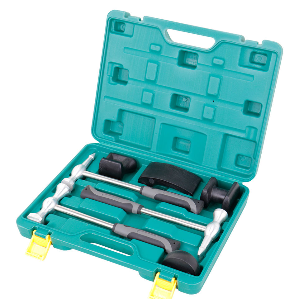 OLYM 7-Piece Aluminum Sheet Metal Hammer Set for Auto/Car Body Dent ...