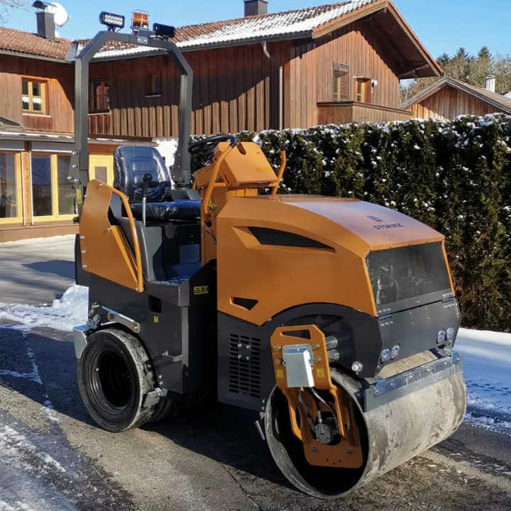 Pneumatic Road Roller Compactor Mini Road Roller Asphalt Rubber Tire ...