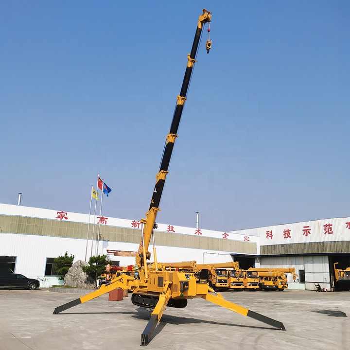 Spider Hydraulic Lifting Crawler Crane Easy Operation in Stock ...