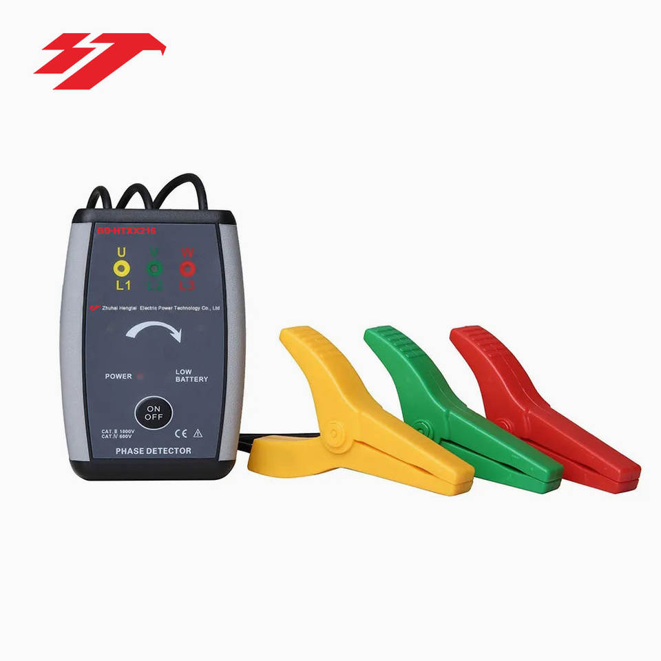 GD-HTXX216 Digital Only Non-contact Phase Sequence Tester & Detector AC ...