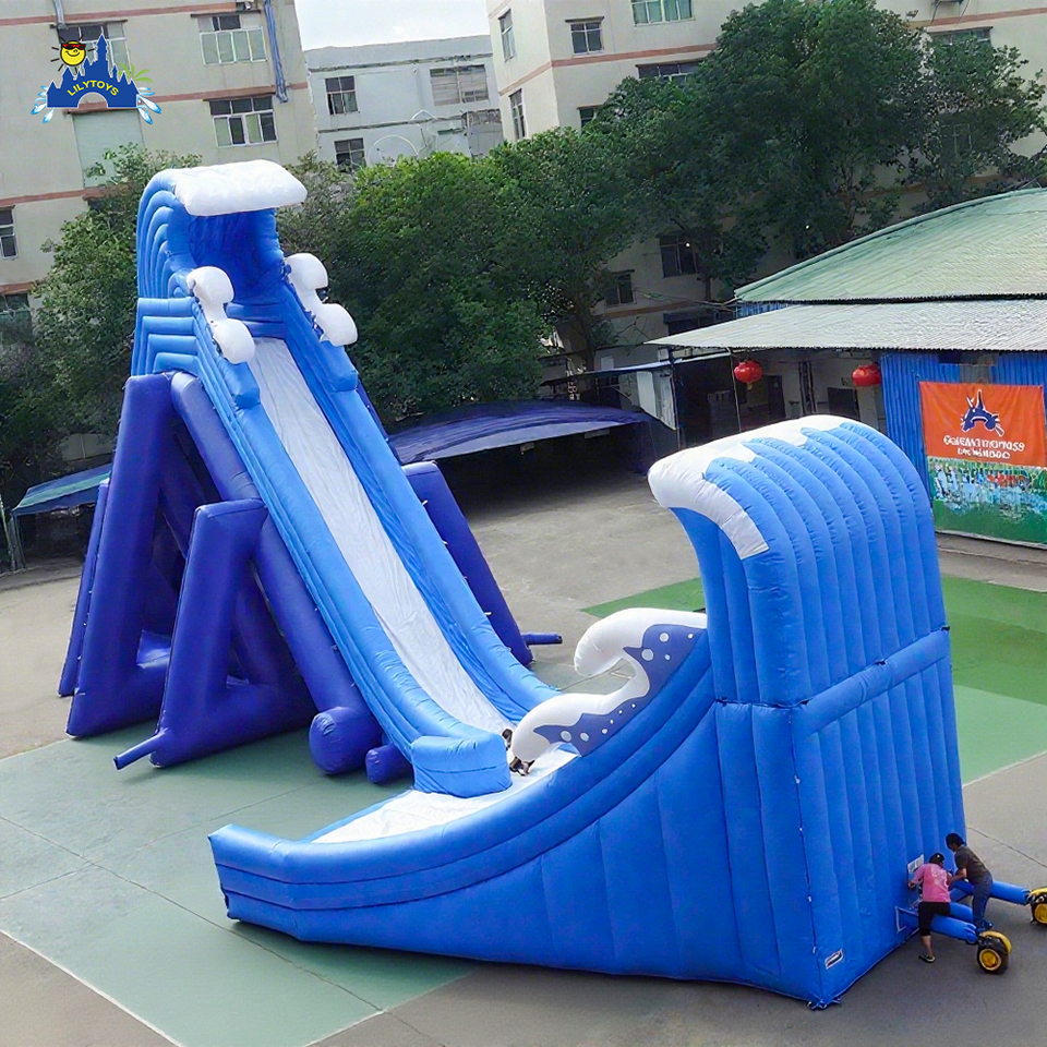 Giant Hippo Slide Inflatable PVC Water Slide for Outdoor Use 3-5 Year ...