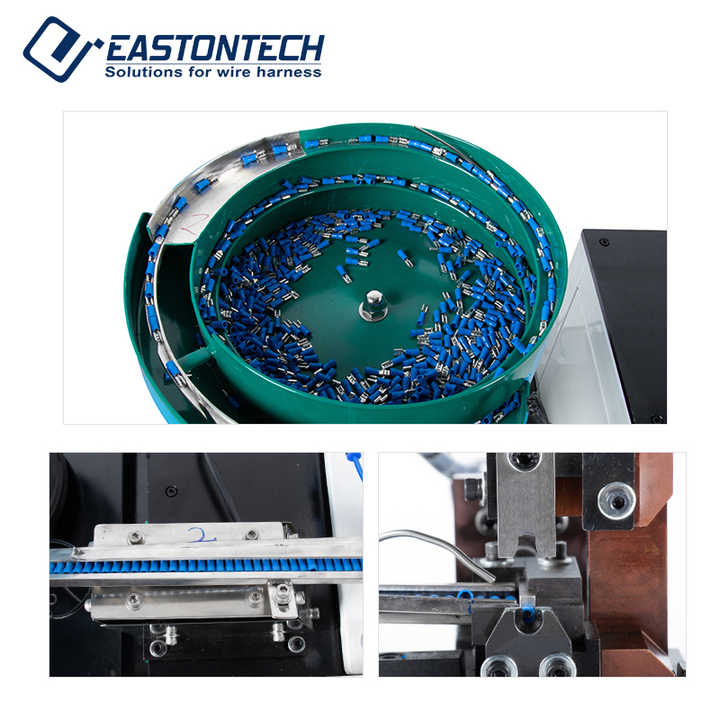 EW-5055 Auto Feeding Loose Terminal Single-grain Terminal Crimping ...