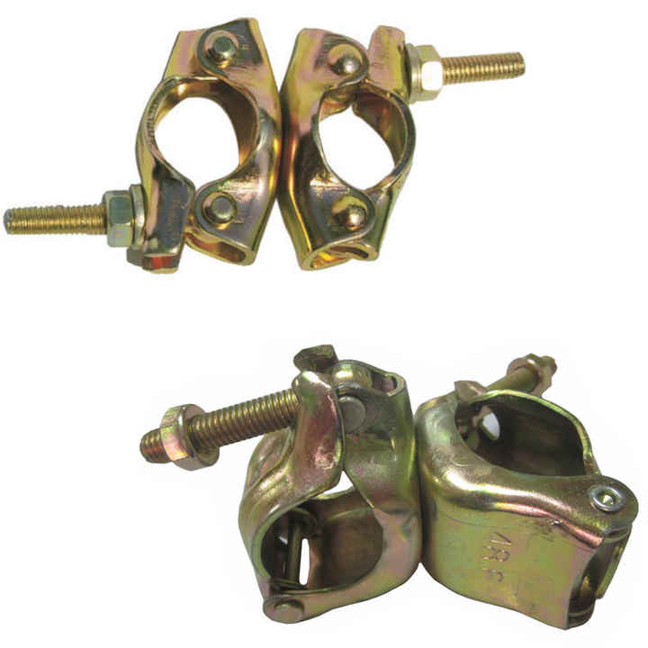 Different Types of Pressed Swivel Coupler/Fixed Clamps /Scaffold Clips ...