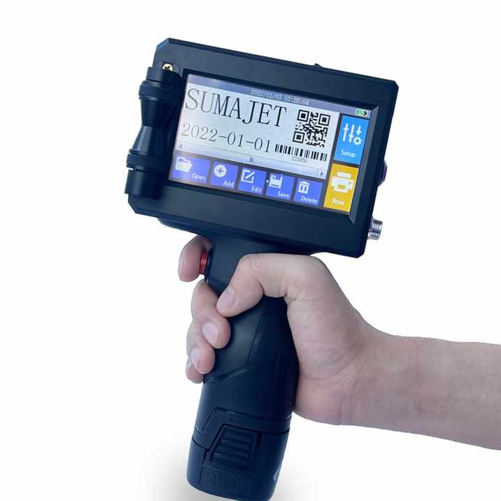 Small Handheld LOGO INKJET Printer - Fast Dry Ink & Easy Use