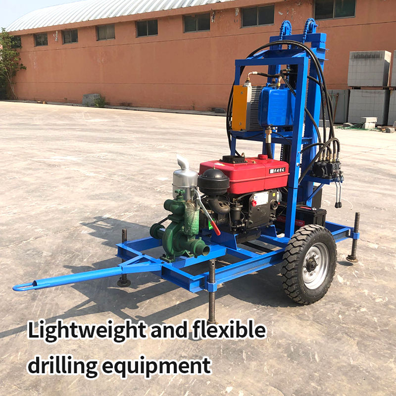 Portable Water Well Drilling Rig - High Efficiency & Mobility