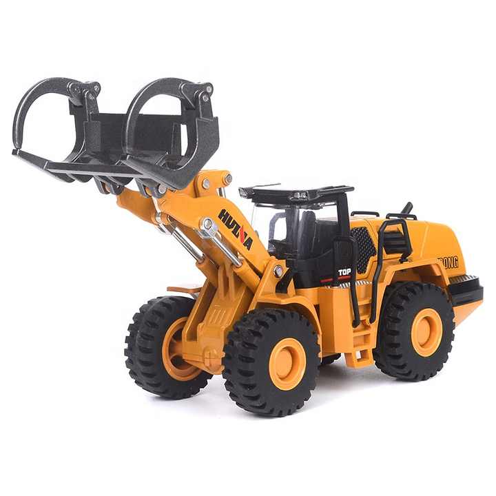 1/50 Scale Diecast Wood Grab Truck 1716 Alloy Models Construction ...