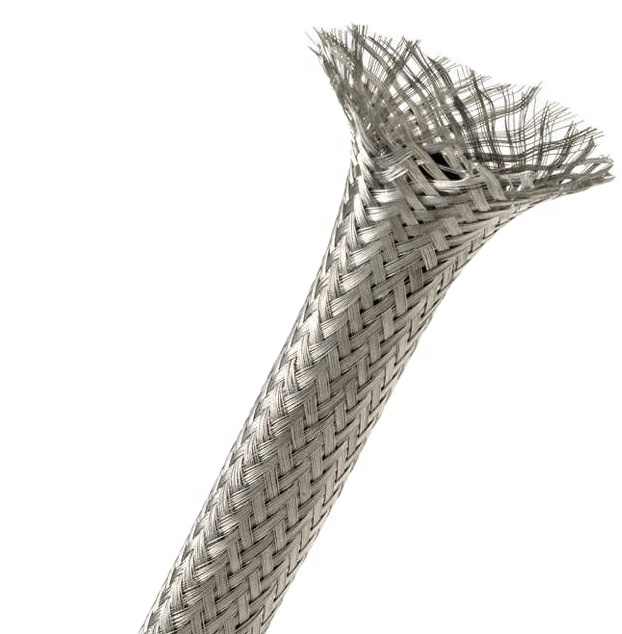 Tinned Copper Shield Tape Soft Tinned Copper Wire Braid Sleeve - Buy ...