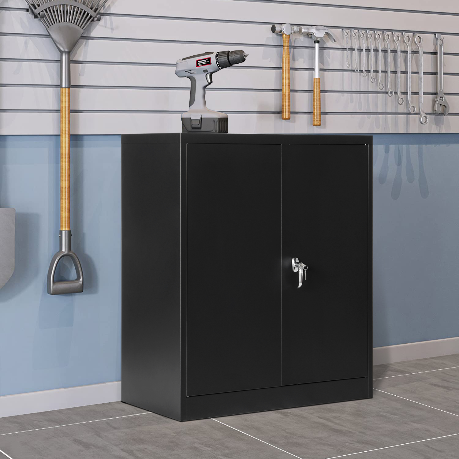 Maximize Your Storage Solutions with Durable 2 door iron file cabinet ...