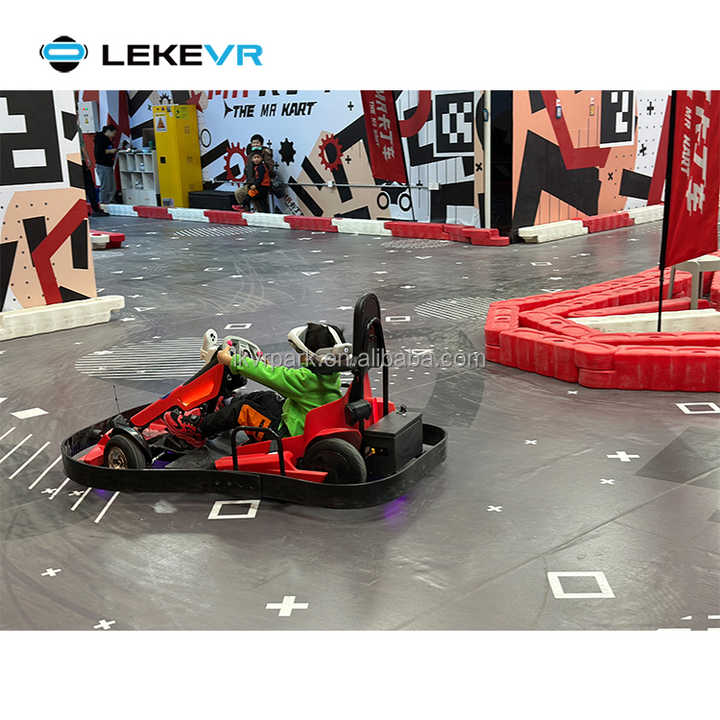 Indoor Amusement Park Business Project Interactive Electric Karting ...