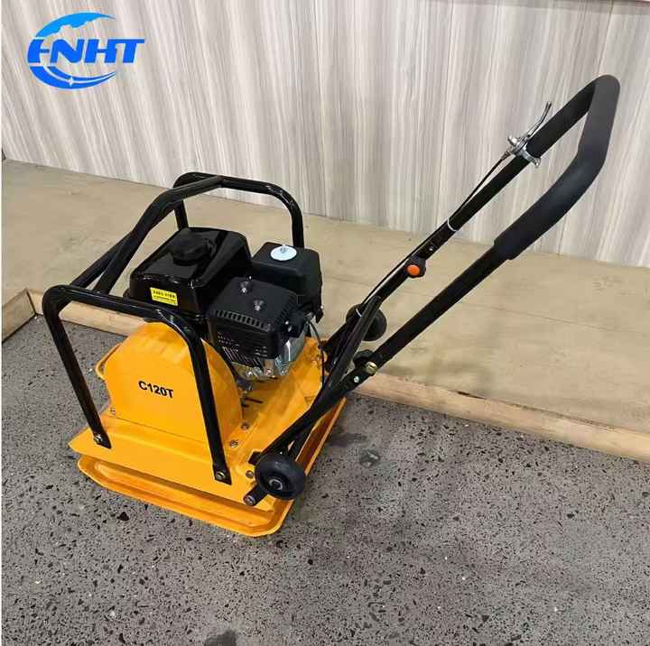 Dynamic Vibratory Soil Floor Plate Compactor Machine Single Way ...