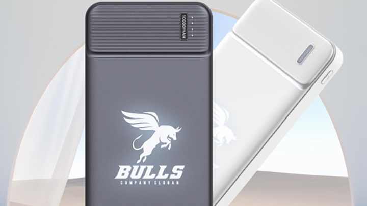 Luminous LED Power Bank 10000mah - Custom Logo Gift
