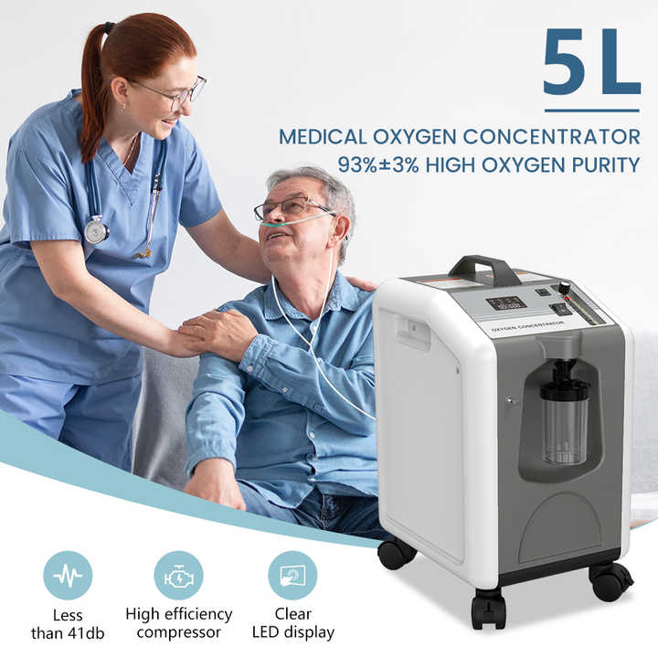 MICiTECH 5L Medical Oxygene concentrator Carry on Oxygen device for Pet ...
