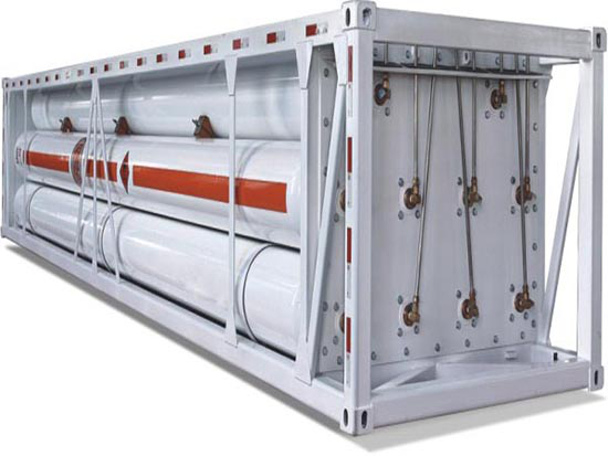 Natural Gas Transport Semi Trailer - 20FT & 40FT Containers