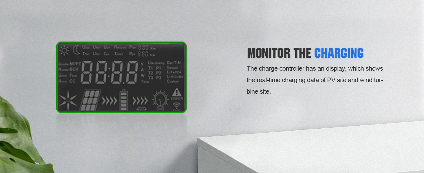 Home Wind Generator Inverter Hybrid Solar Energy Storage Battery ...