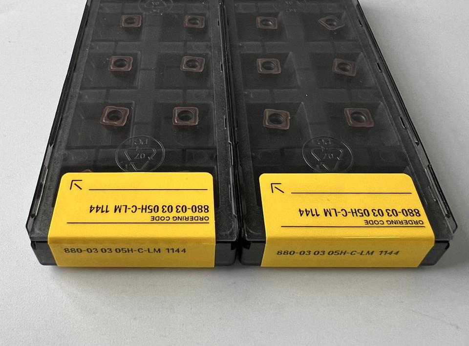 880-030305H-C-LM 1144 Turning Inserts 10 Piece CoroDrill 880 Insert for ...
