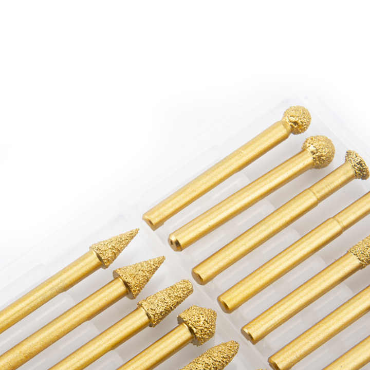 Brazed Diamond Tool Grinding Head Drill Bits Surface Grinding for ...