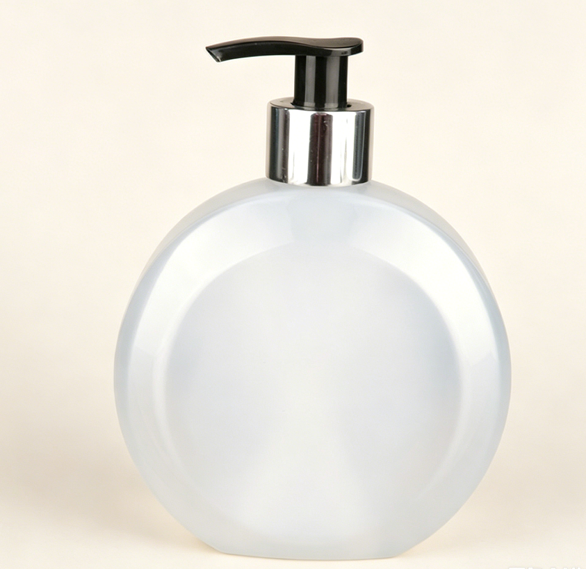 Customizable 250ml PET Lotion Bottle Plastic Pump Bottles Shower Gel ...