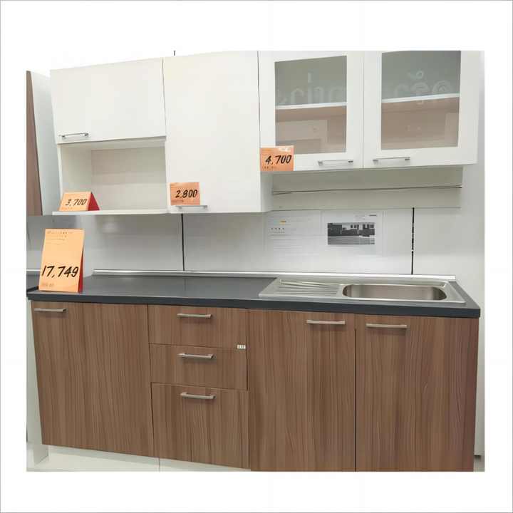 Modern HPL Kitchen Cabinet - Stylish & Functional Design