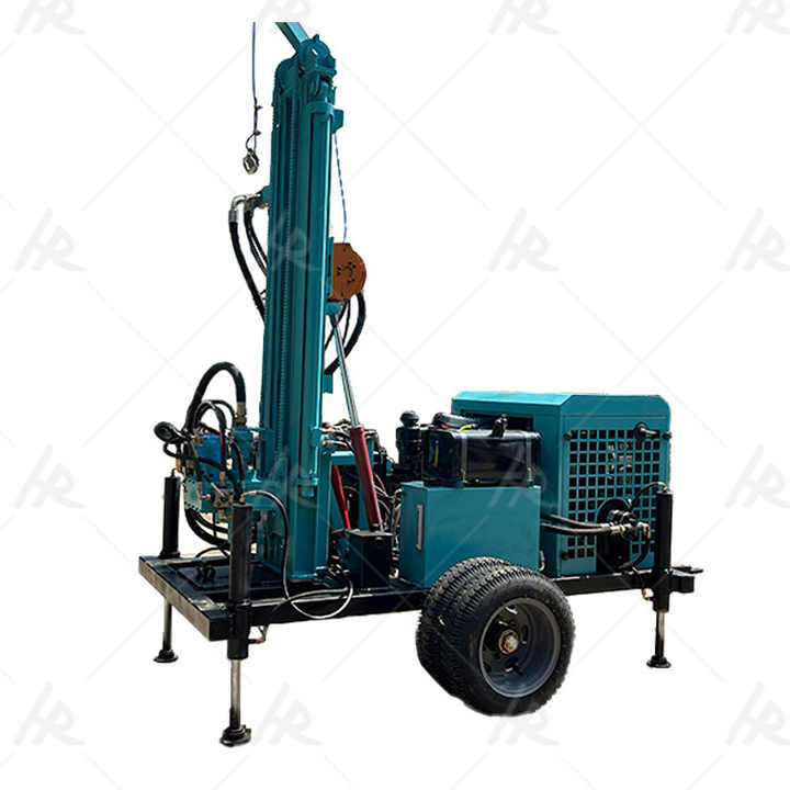 78kw Mine Drilling Rig - Portable, Easy Operate Hydraulic Wheels