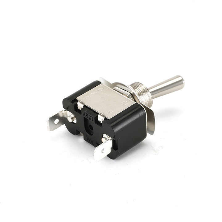 Eco-Friendly Black 2 Pin Mini Toggle Switch KN3A-101 Button 2 Stop ...