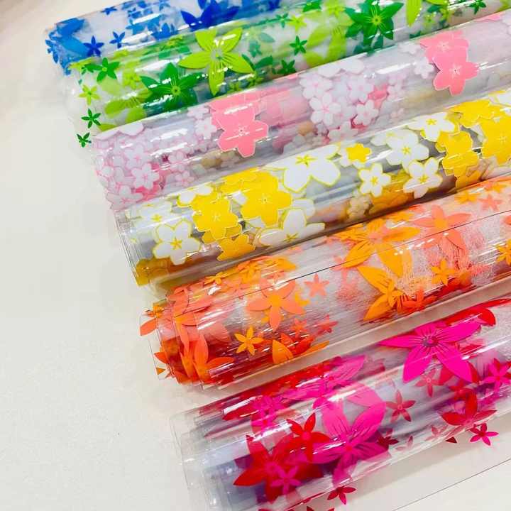 Custom Printed Transparent Clear PVC Fabric - Durable & Versatile