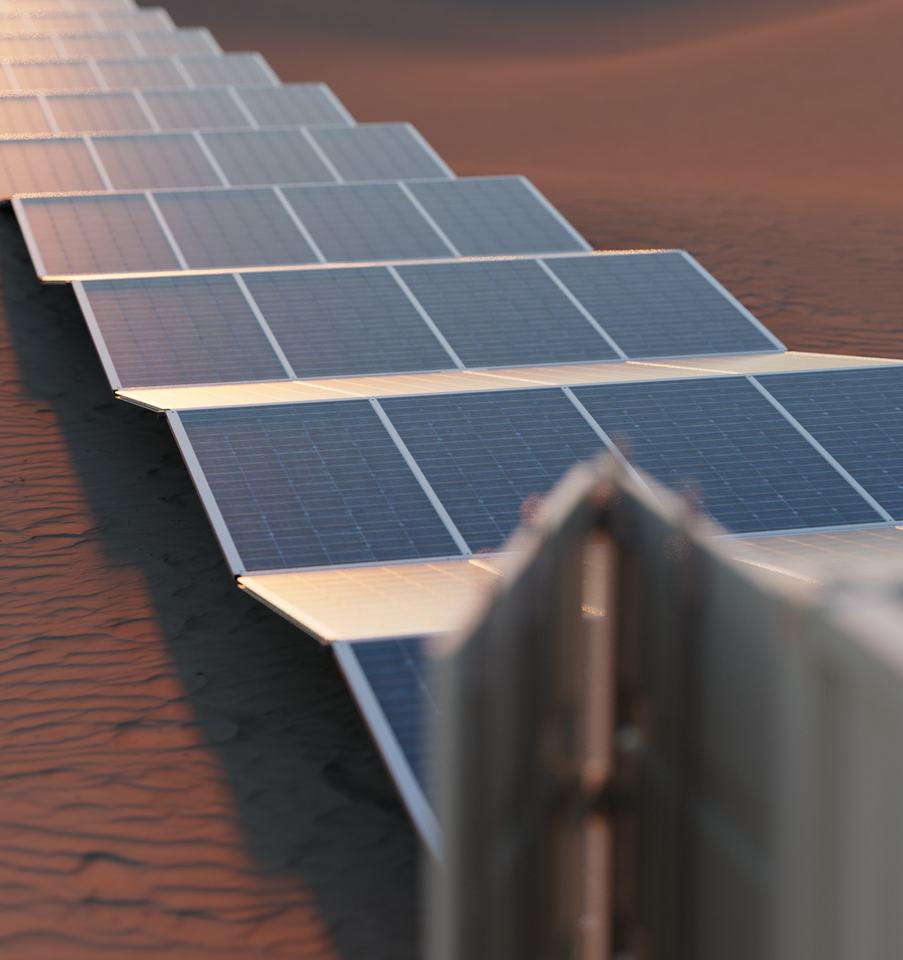 Sliding Solar Container - Rapid Deployment Energy Storage