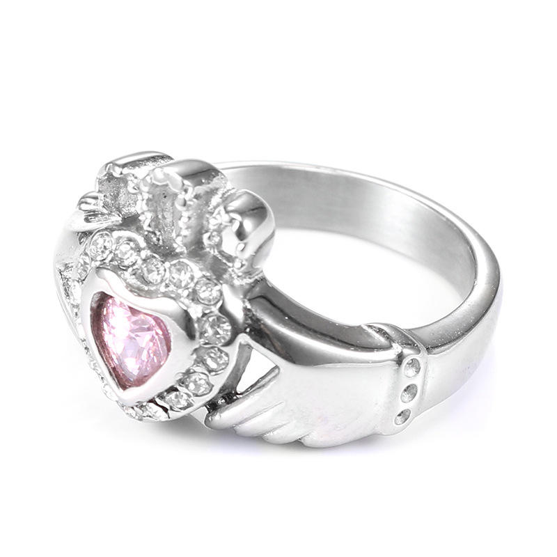 European American-style Princess Style Fashion Pink-diamond Crown ...
