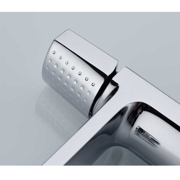 Modern Single-Hole Brass Basin Mixer Tap Single Lever Chinese Bathroom ...
